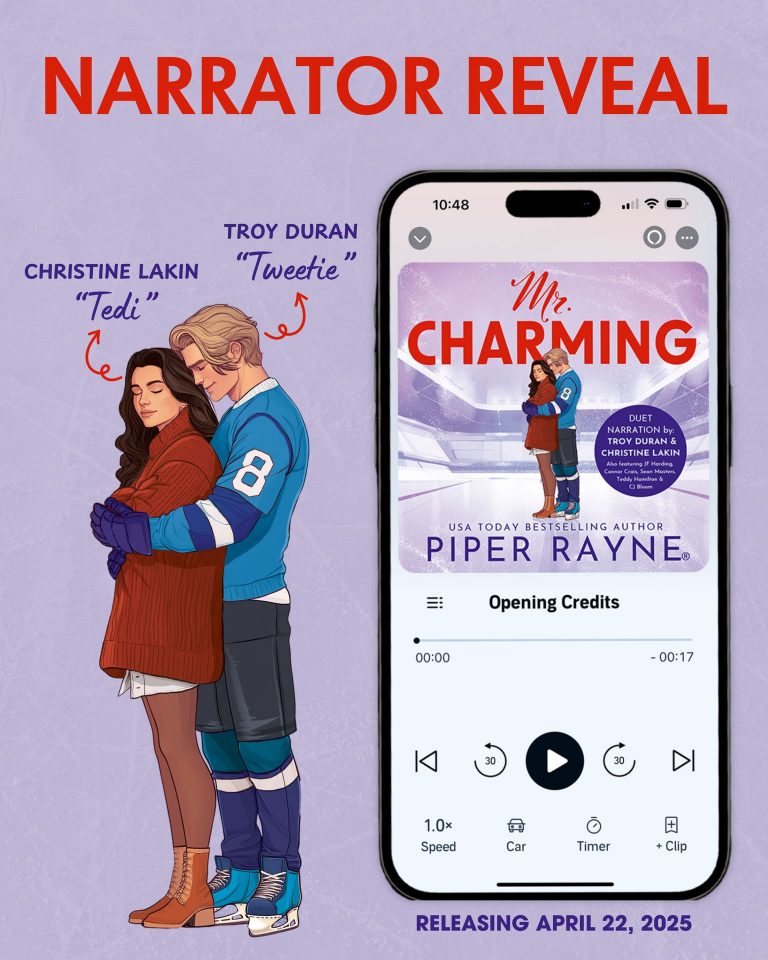 Narrator Reveal! – Piper Rayne